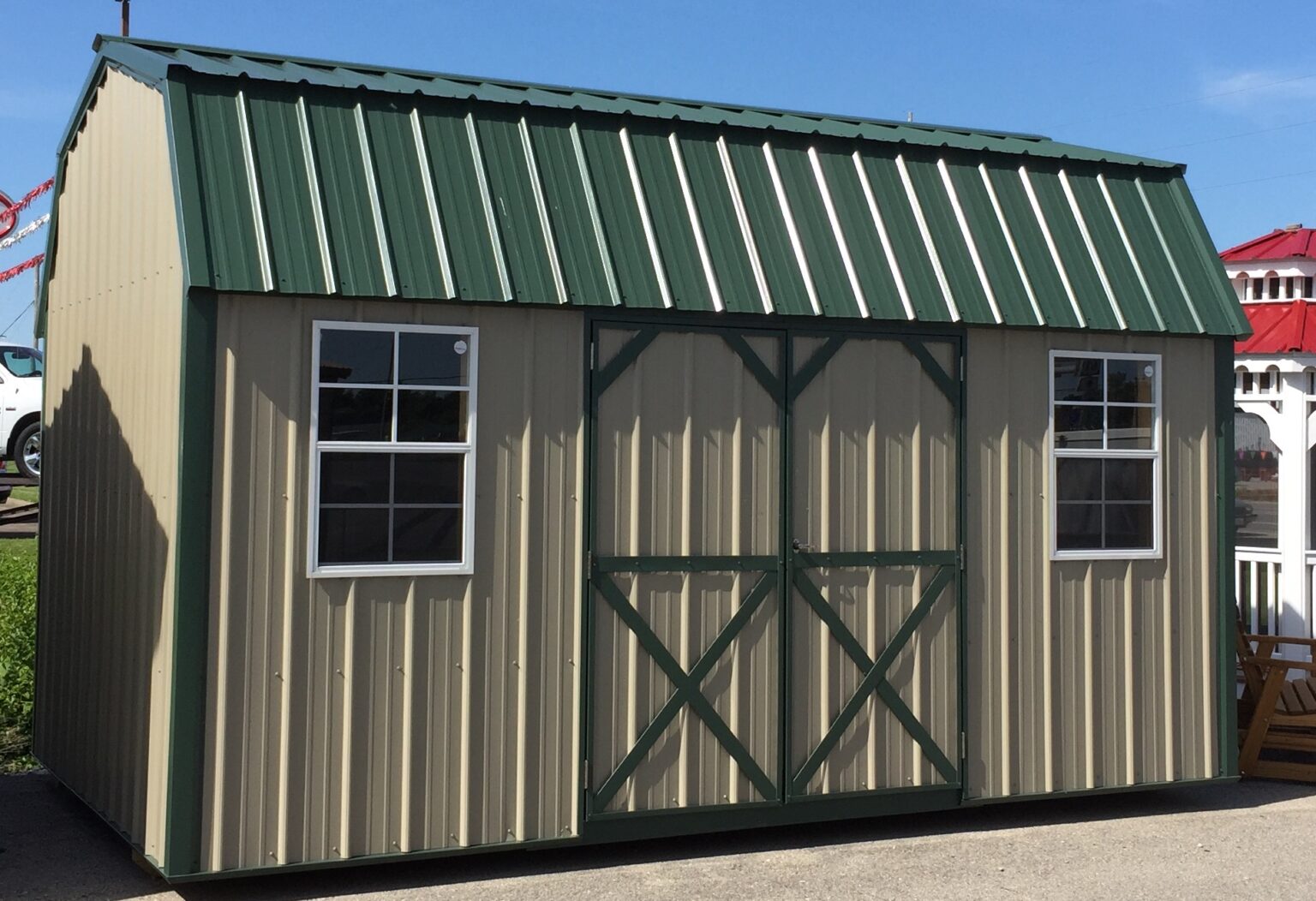 Side Lofted Barn - Summit